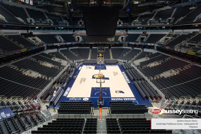 Arena Seating Innovations at Gainbridge Fieldhouse