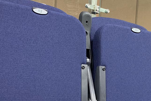 Premia - Telescopic Seating by Hussey Seating Company