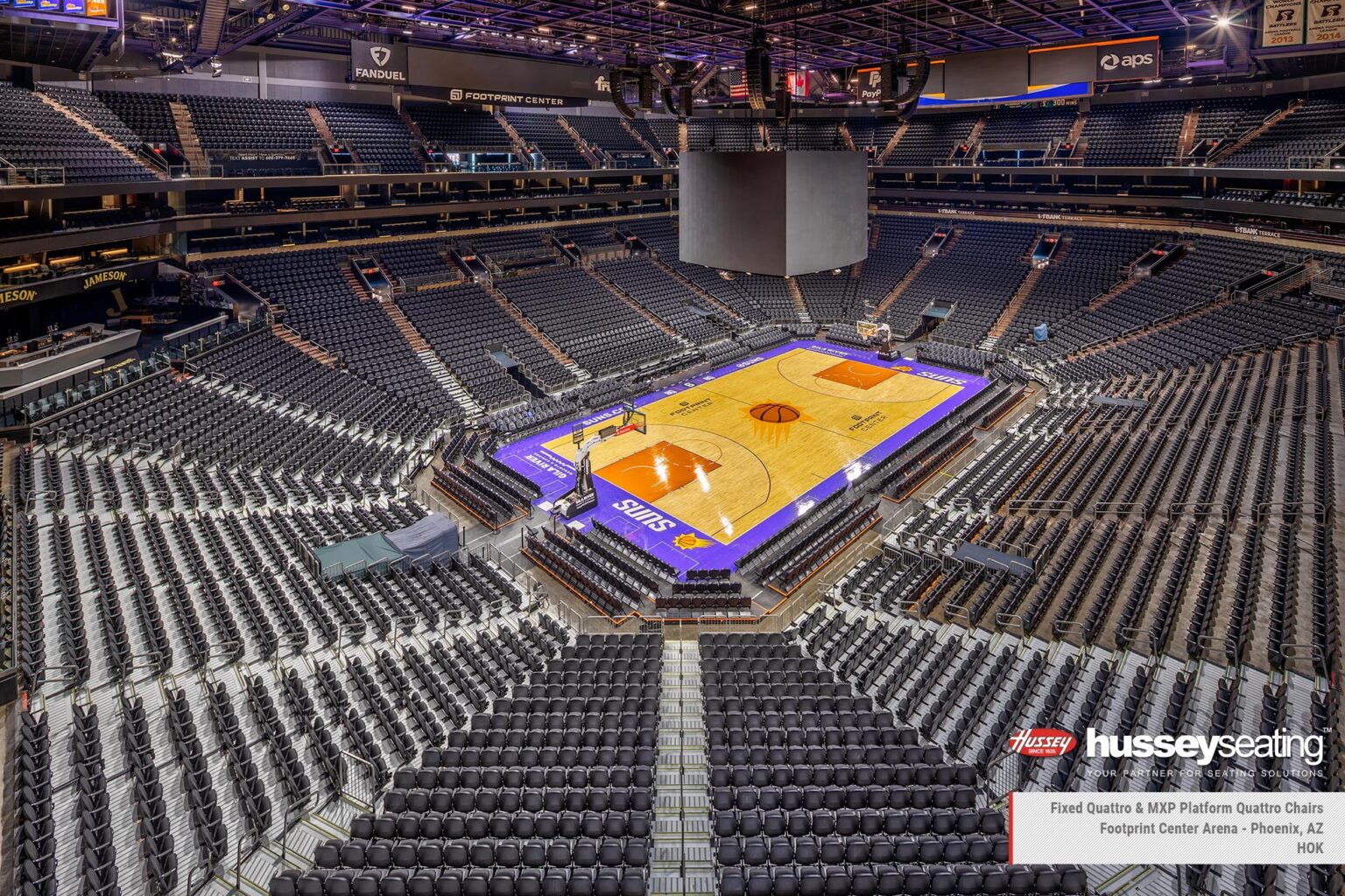PHX Arena Seating by Hussey Seating Company