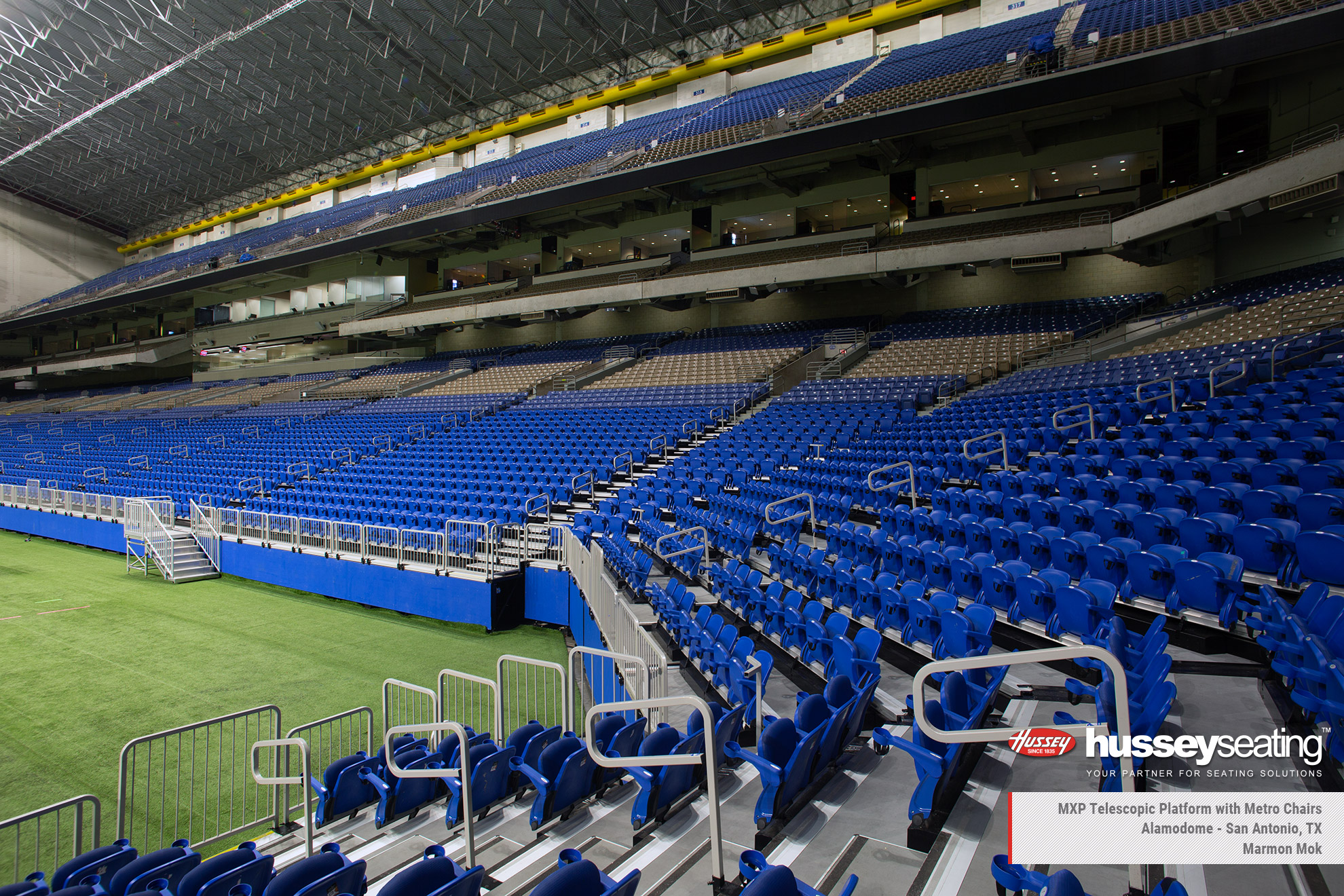 Metro - Spectator Seating by Hussey Seating Company