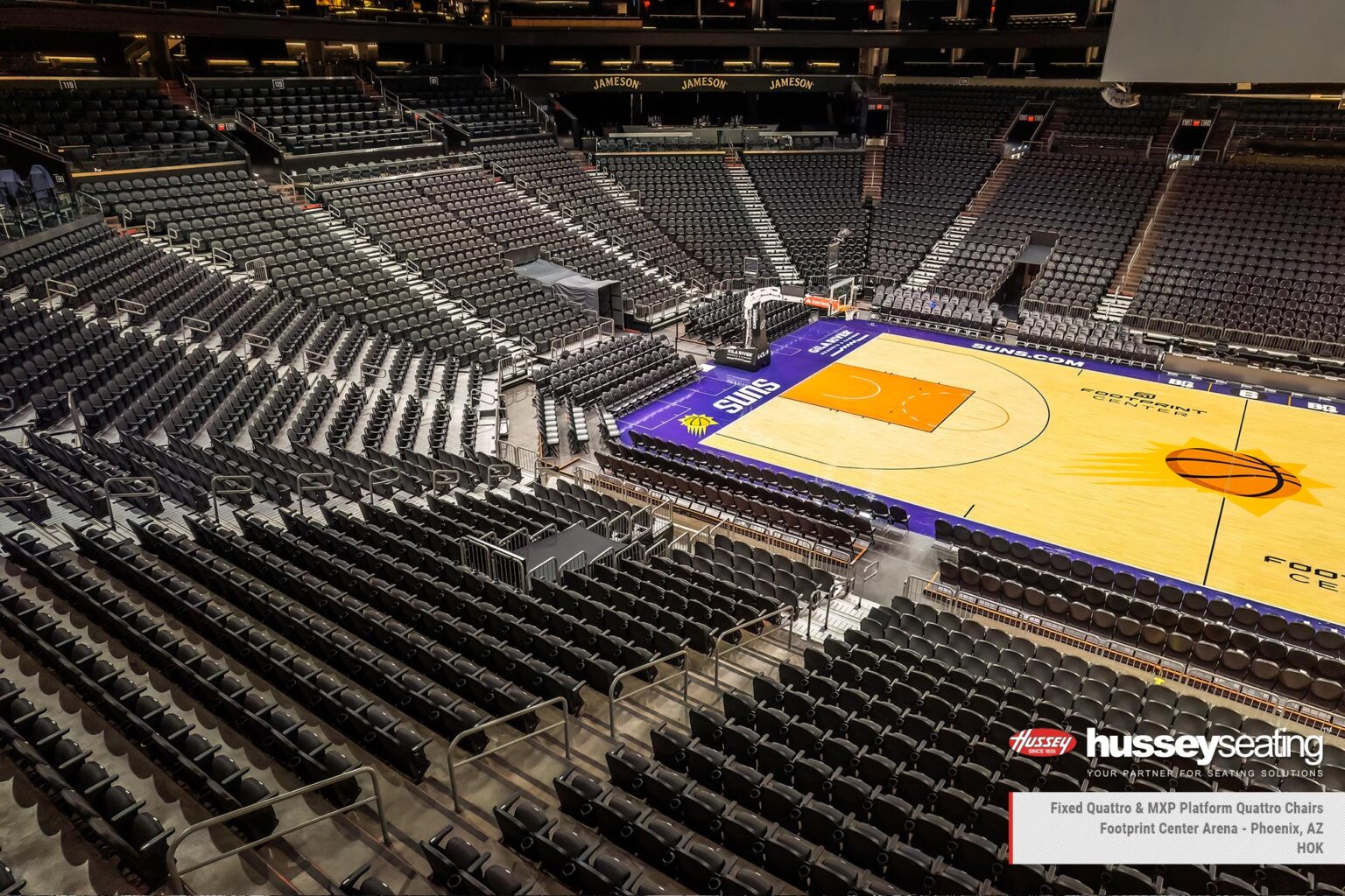 PHX Arena Seating by Hussey Seating Company