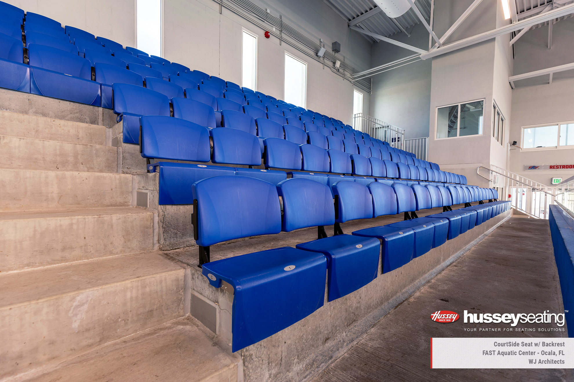 Aquatic Seating Solutions for Spectator Comfort