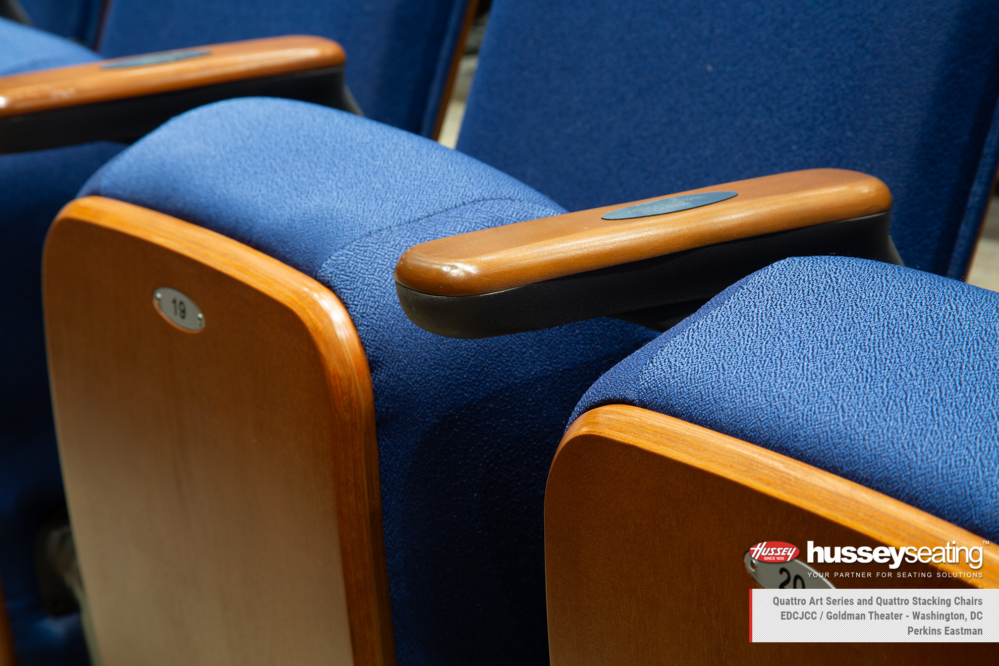 The Edlavitch Jewish Community Center Seating by Hussey