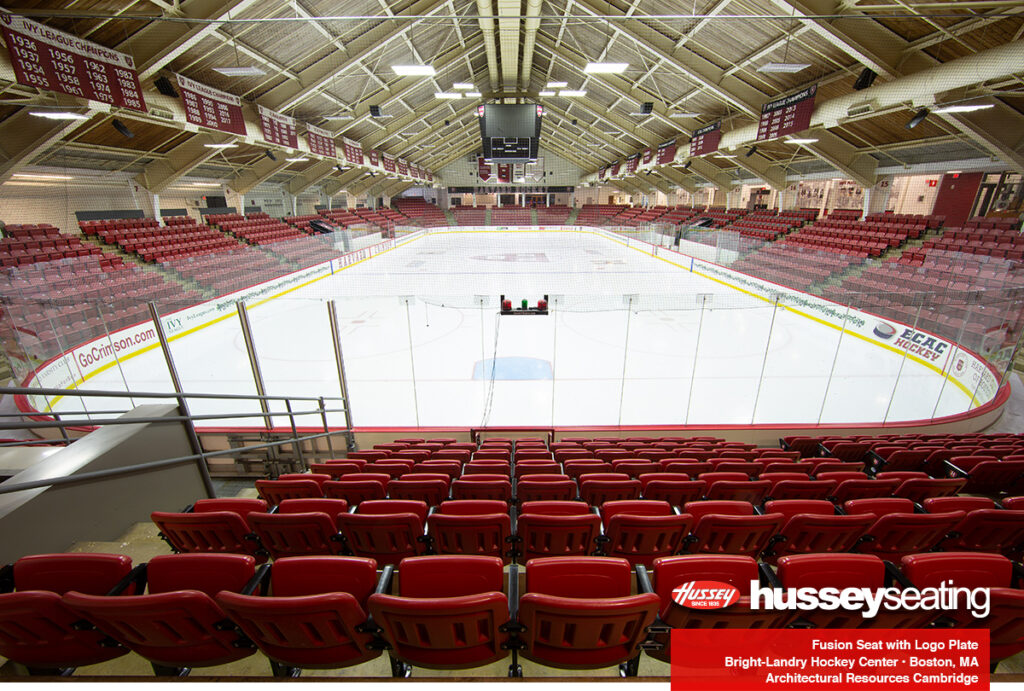 Bright Landry Arena Seating by Hussey Seating Company
