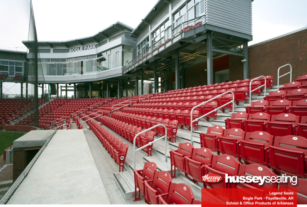 Bogle Park Stadium Seating by Hussey Seating Company