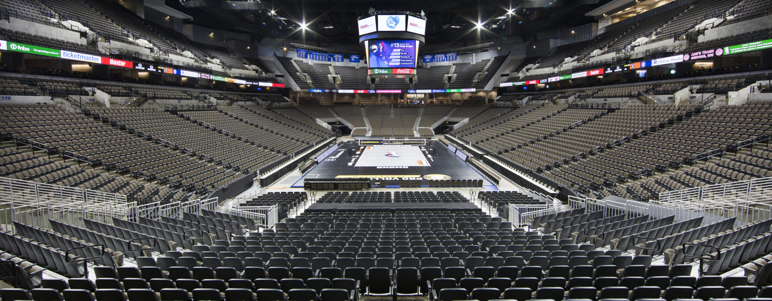 CHI Health Center Arena Seating by Hussey