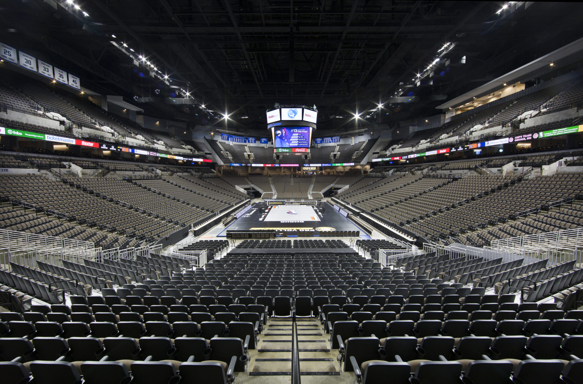 CHI Health Center Arena Seating by Hussey