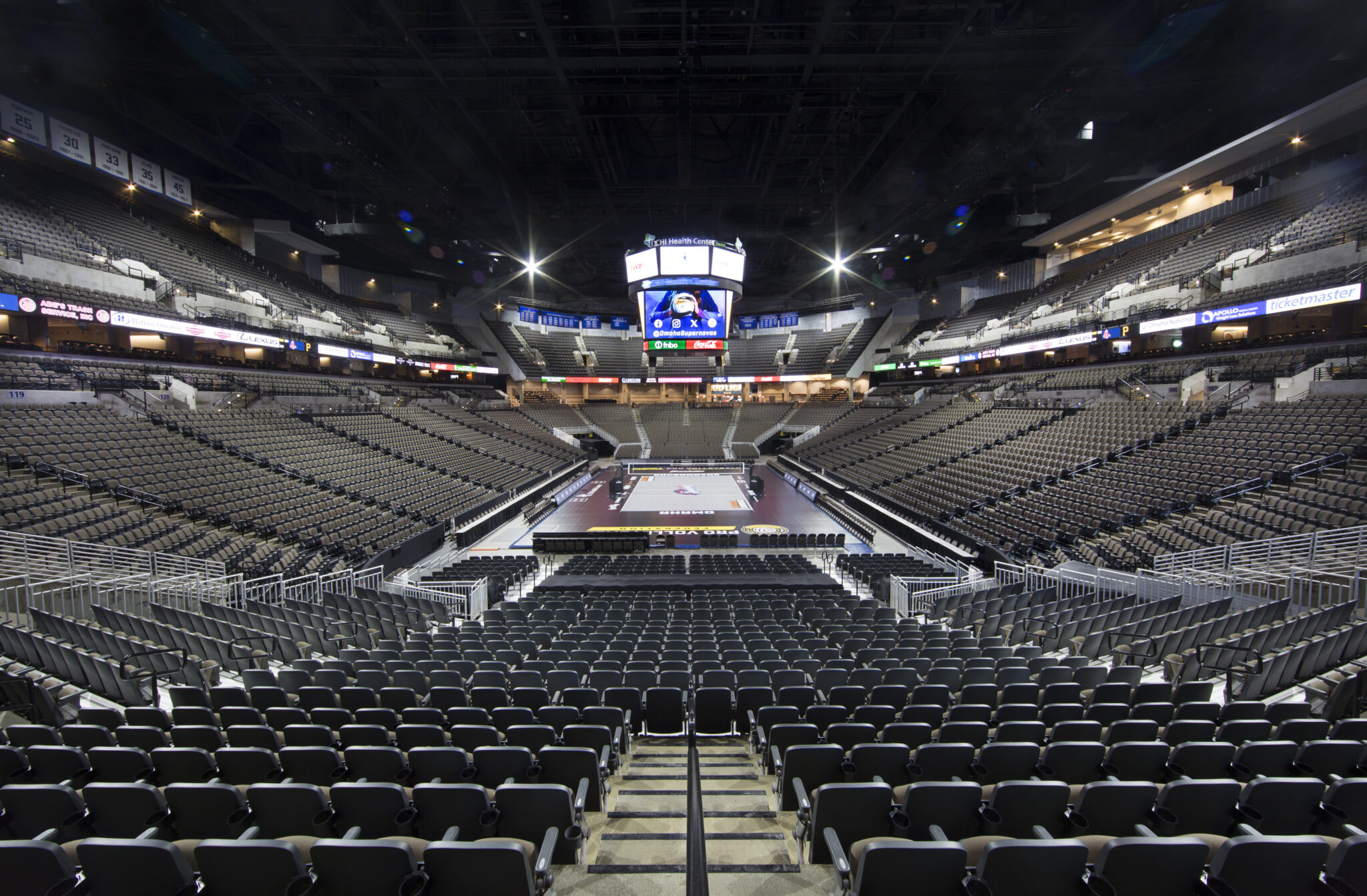 CHI Health Center Arena Seating by Hussey