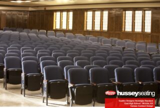 Durable Comfortable Auditorium Seating by Hussey