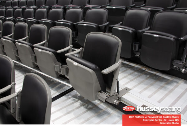Enterprise Center Arena Seating by Hussey Seating Company