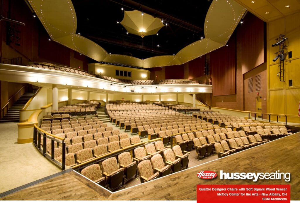 McCoy Center Seating: Quality Meets Sophistication