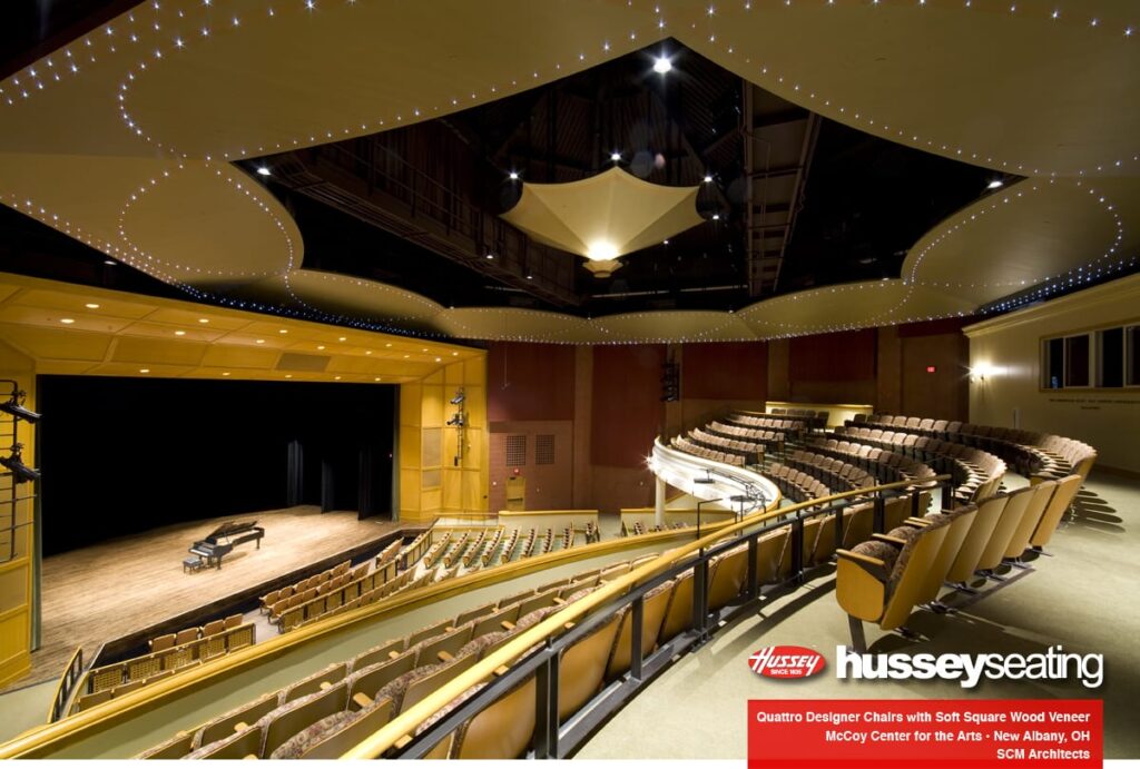 McCoy Center Seating: Quality Meets Sophistication