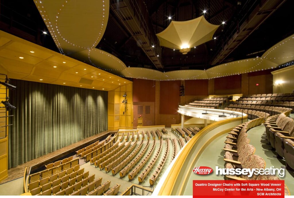 McCoy Center Seating: Quality Meets Sophistication
