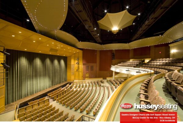 McCoy Center Seating: Quality Meets Sophistication