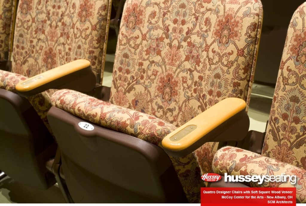 McCoy Center Seating: Quality Meets Sophistication