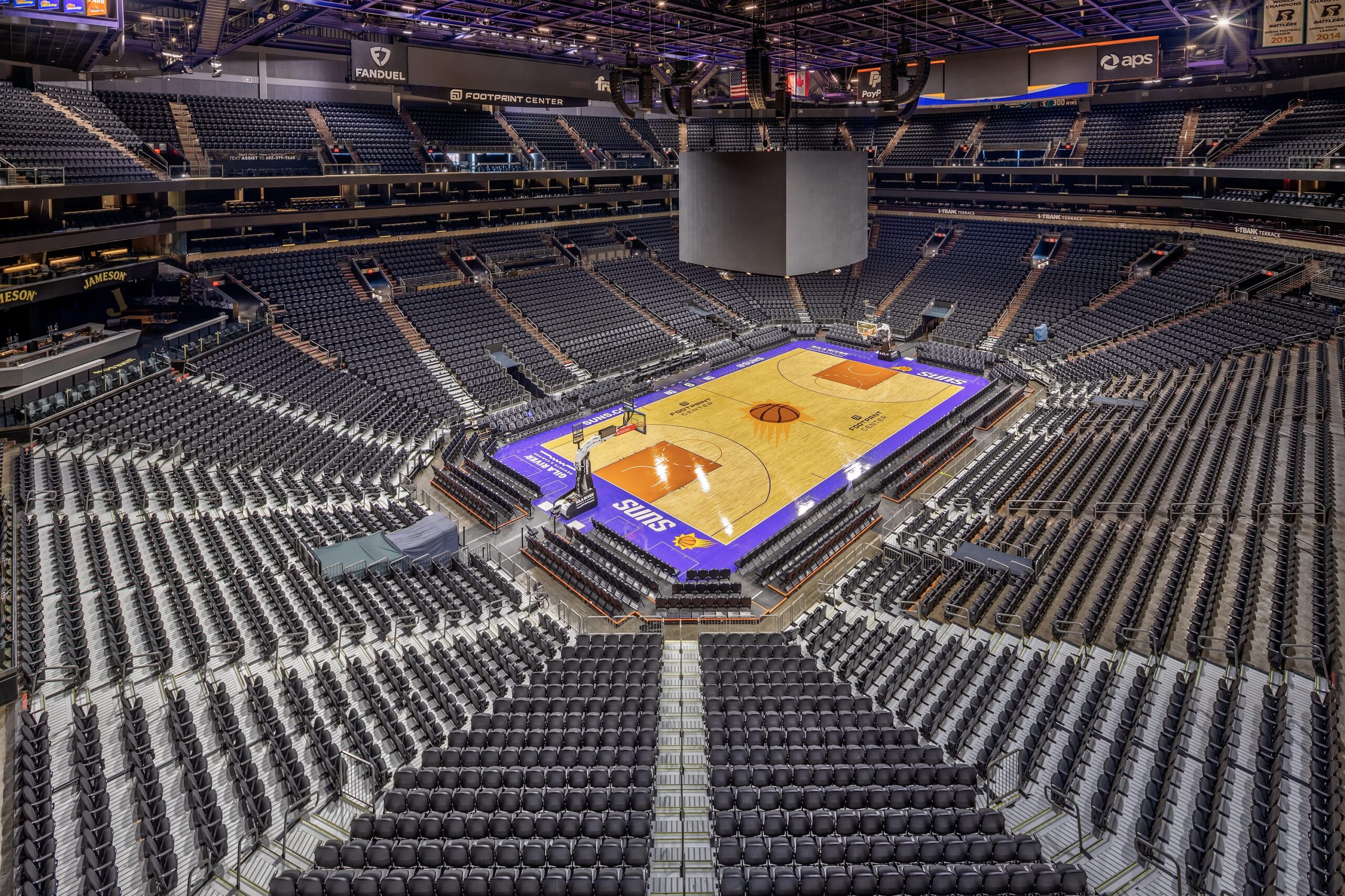 PHX Arena Seating by Hussey Seating Company