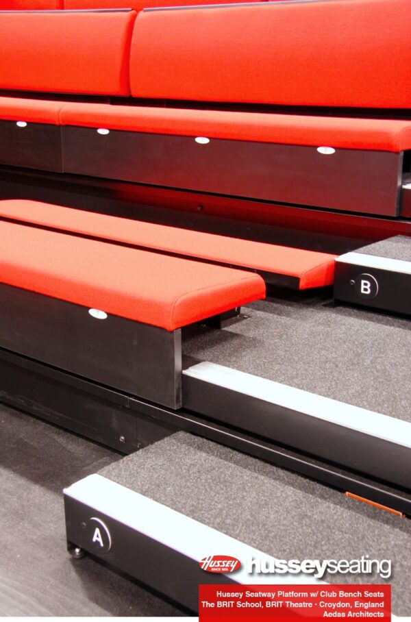 Brit Theatre Seating by Hussey Seating Company