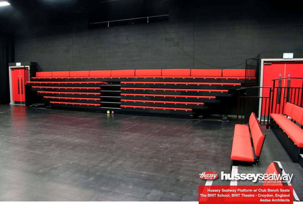 Brit Theatre Seating by Hussey Seating Company