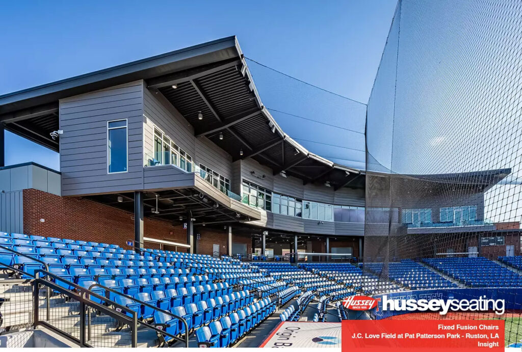 Stadium and Team Room Seating at LA Tech Elevates Experience