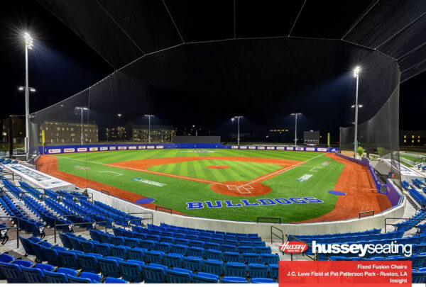 Stadium and Team Room Seating at LA Tech Elevates Experience