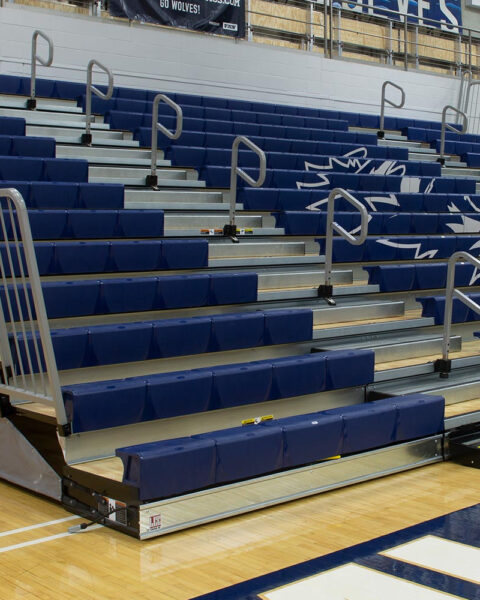 Gymnasium Seating | Indoor Bleachers - Hussey Seating Company