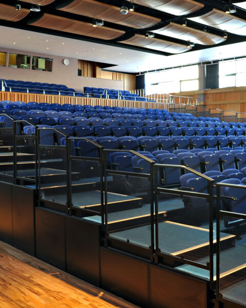 Durable Comfortable Auditorium Seating by Hussey