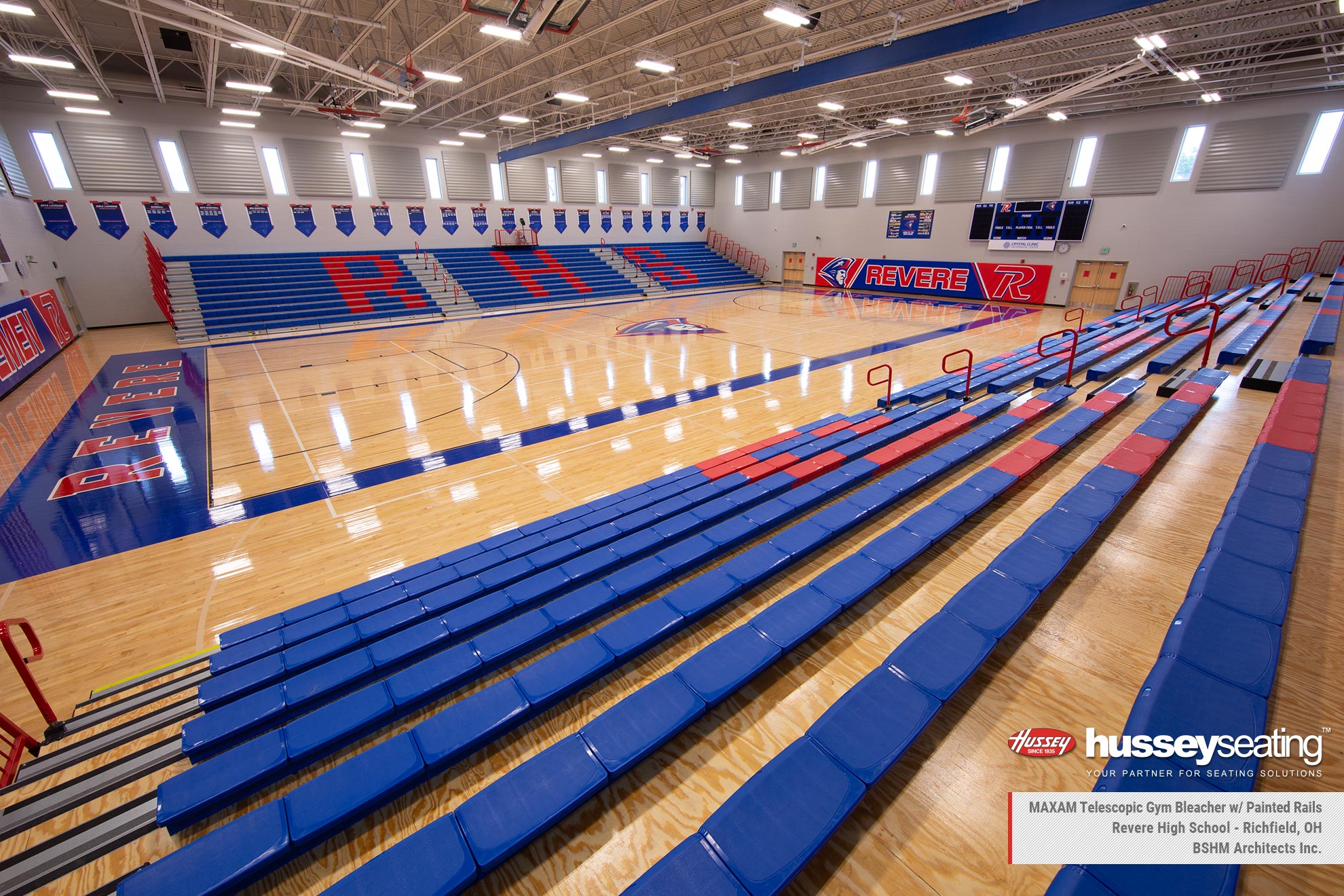 Revere High School Gymnasium and Auditorium Seating