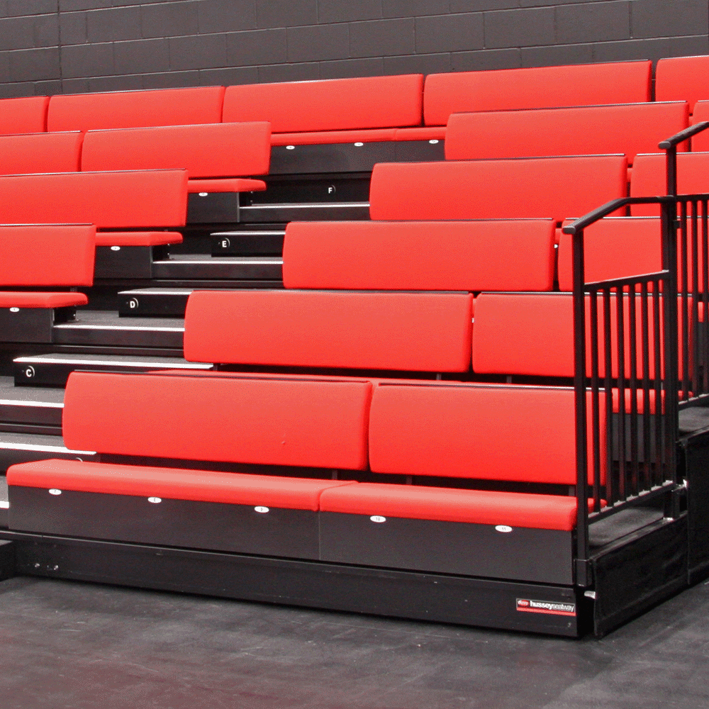 Telescopic Bench Seating - Solutions by Hussey Seating Company