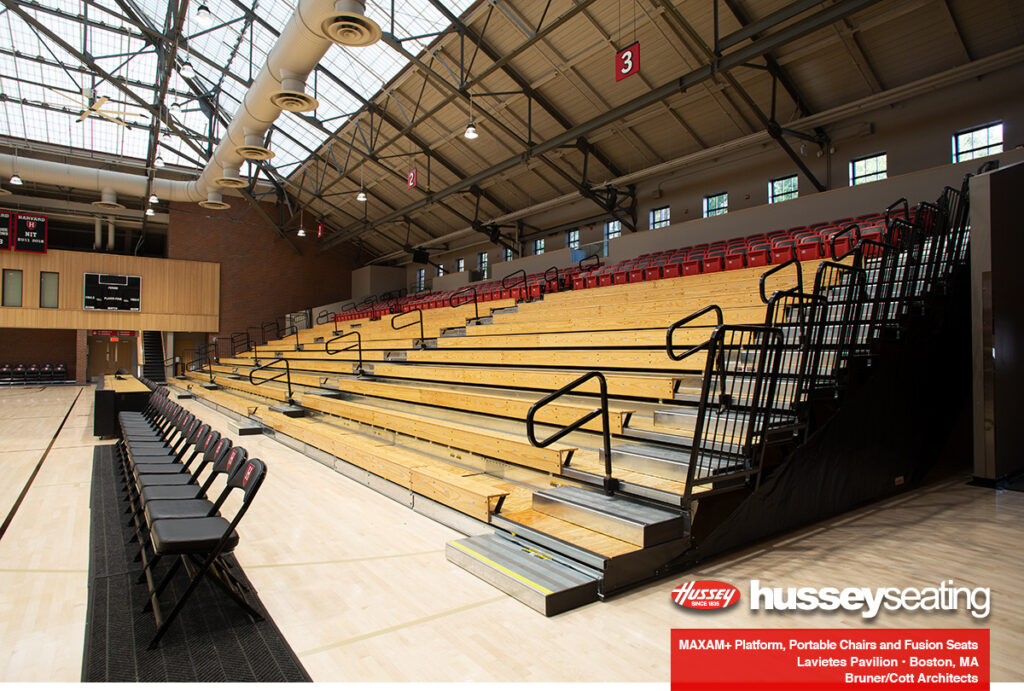 Harvard University's Impressive Gymnasium Seating Upgrade