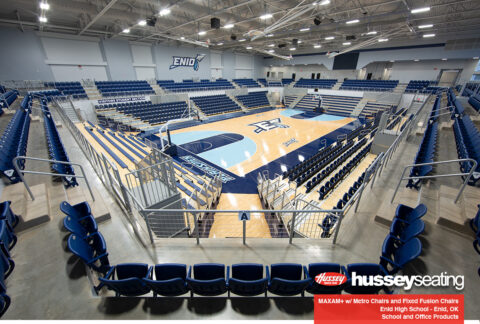 Enid High School Upgrades Gymnasium Seating