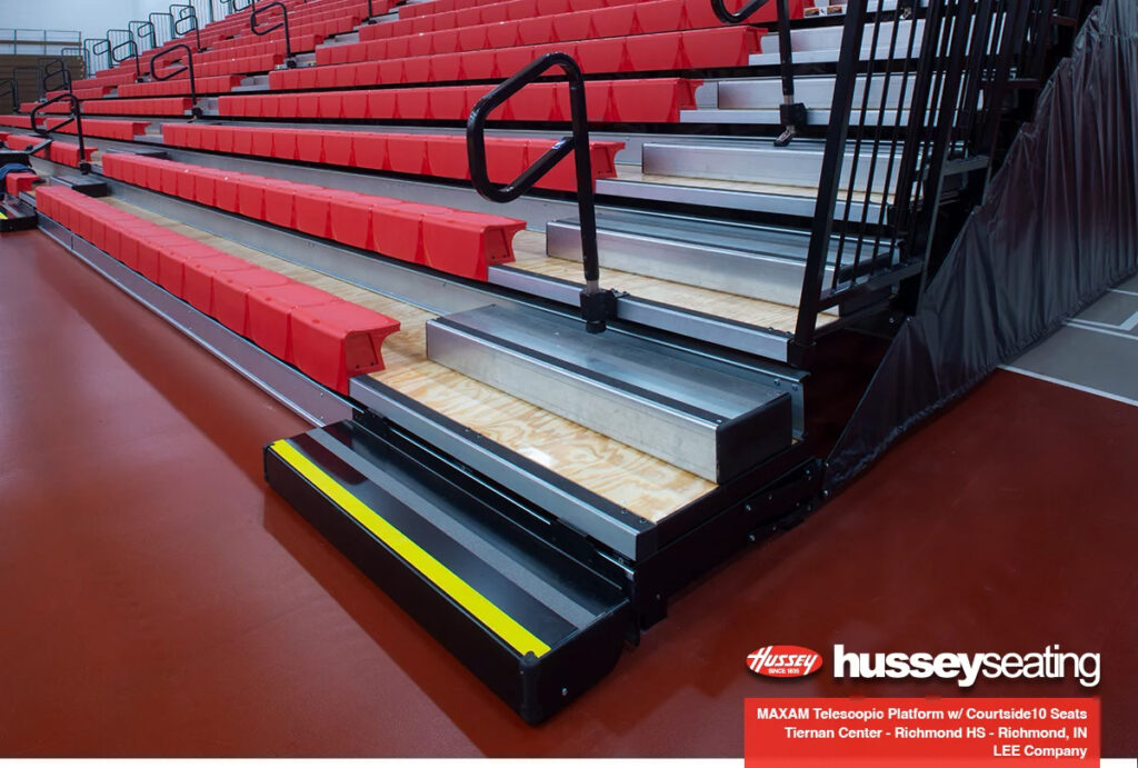 Richmond High School Upgrades Gymnasium Seating