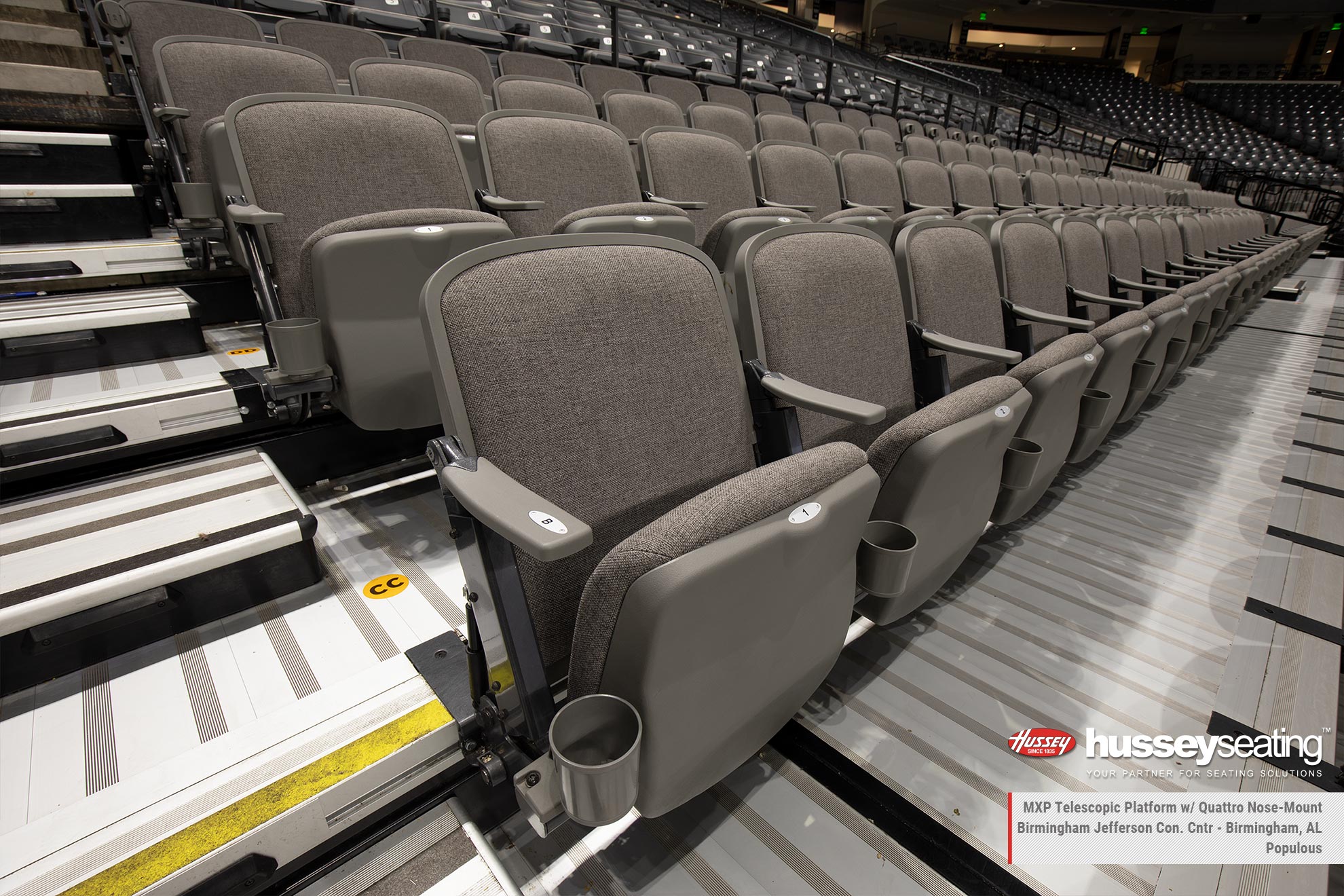 Birmingham Jefferson Convention Complex Seating by Hussey