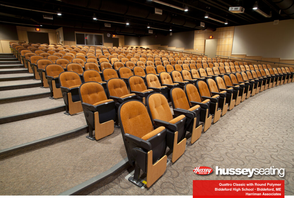 Biddeford High School Fixed and Portable Auditorium Seating
