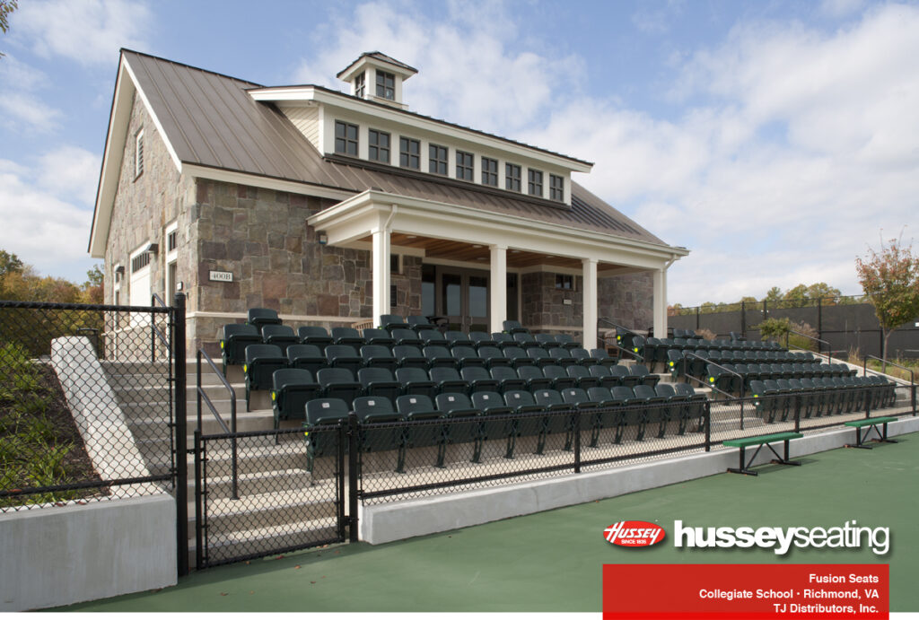 Collegiate School Stadiums Seating by Hussey Seating Company