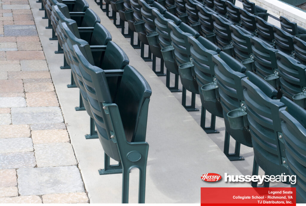 Collegiate School Stadiums Seating by Hussey Seating Company