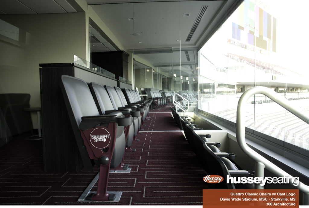 Stadium Seating at Mississippi State University - Hussey Seating