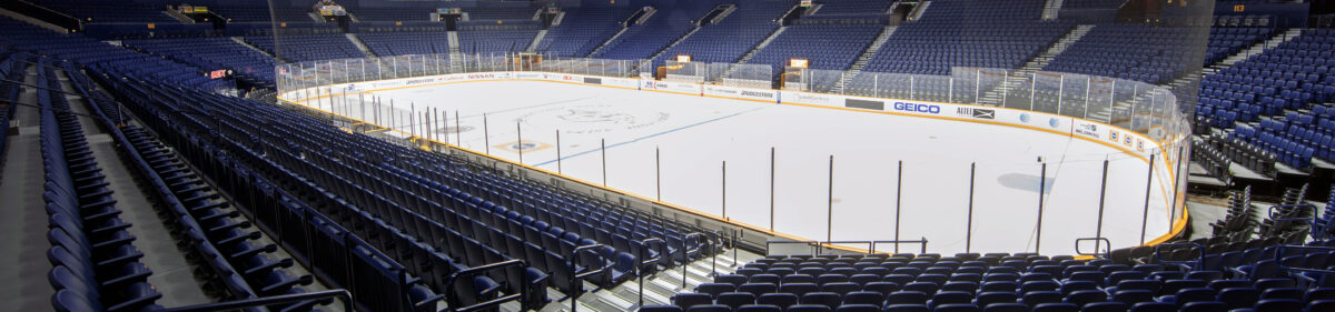 Bridgestone Arena Seating by Hussey Seating Company
