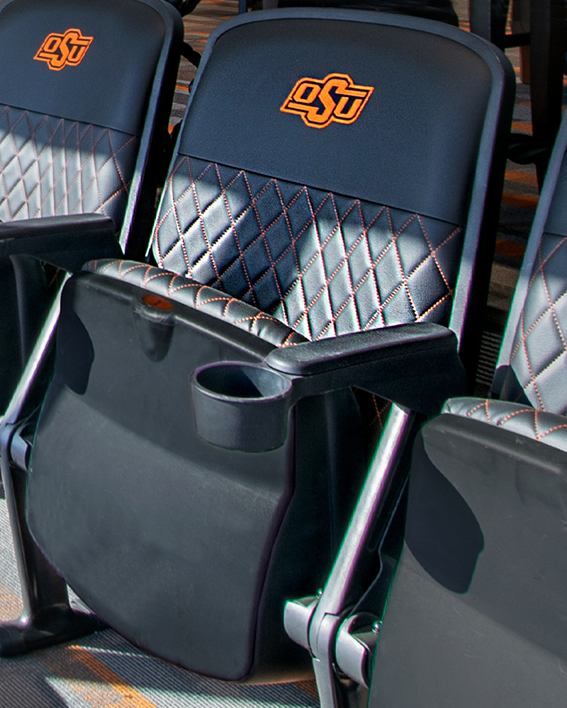 Engineered Fixed and Telescopic Seating Solutions by Hussey