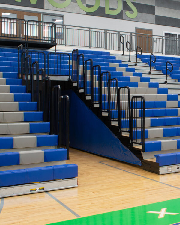 Engineered Fixed and Telescopic Seating Solutions by Hussey