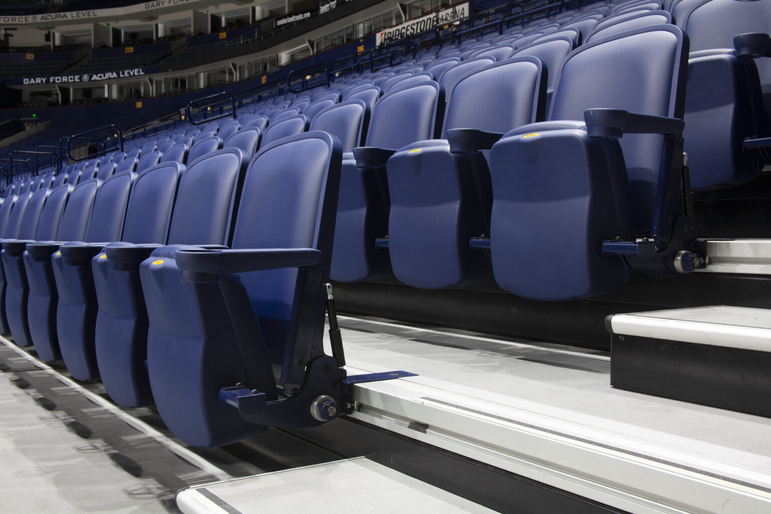 Arena Seating Solutions by Hussey Seating Company