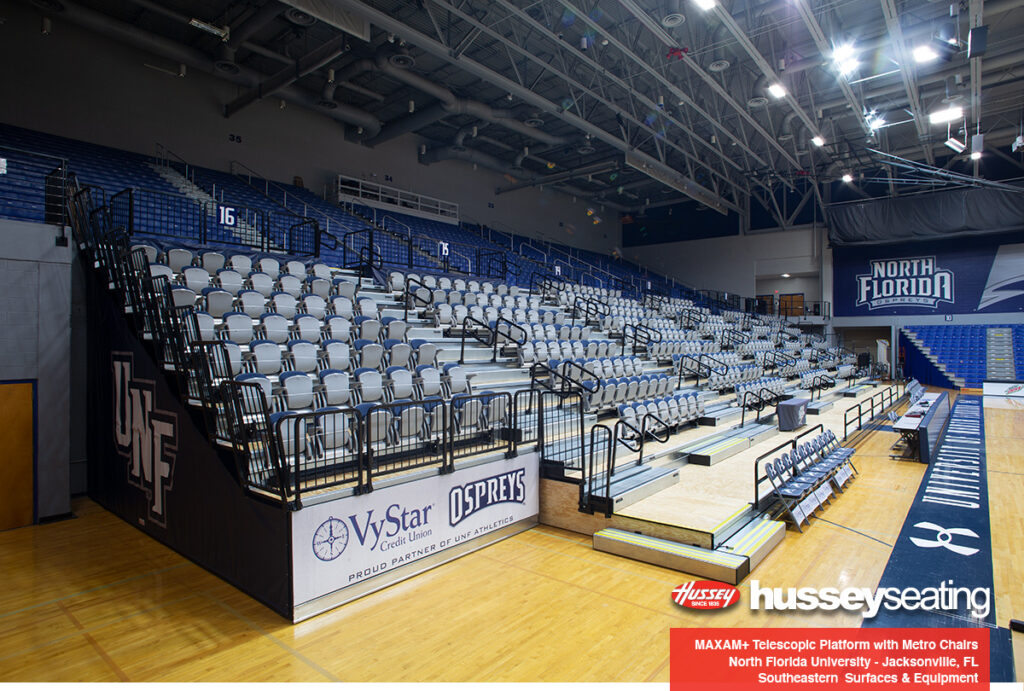 University of North Floriday Arena Seating by Hussey