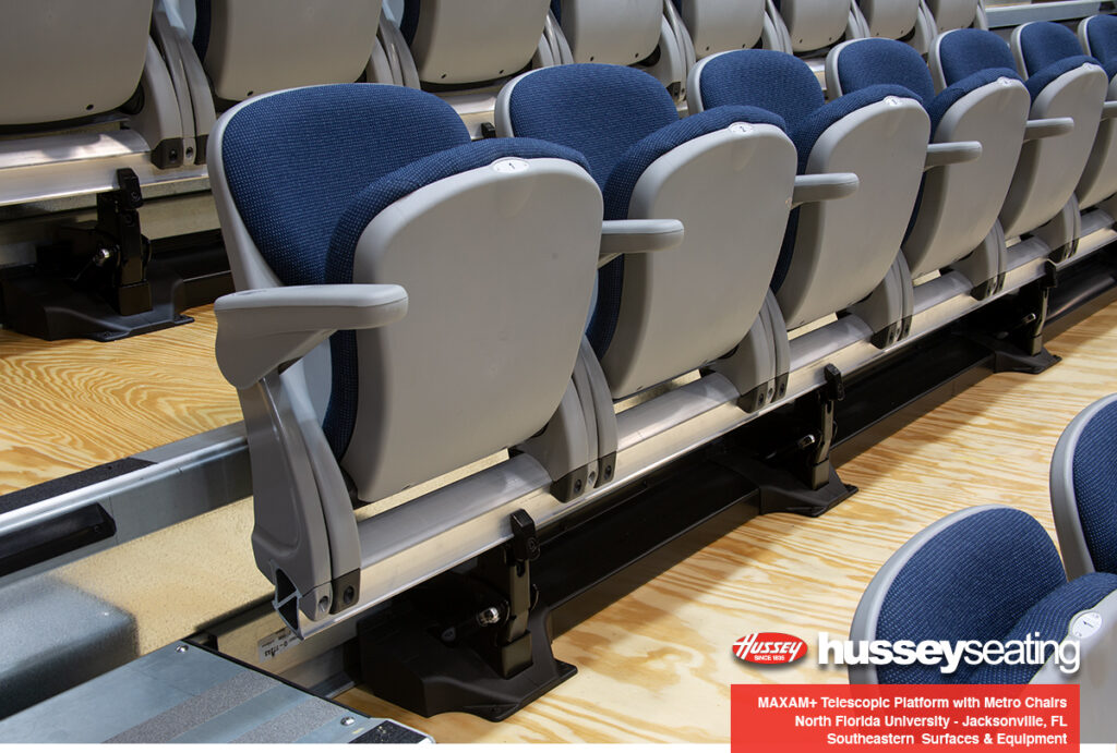 University of North Floriday Arena Seating by Hussey