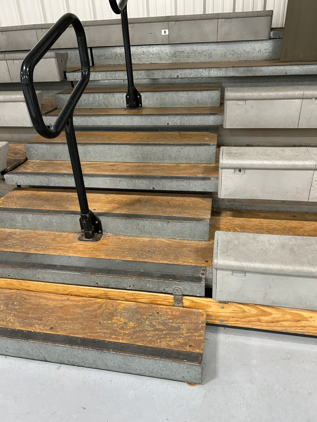 11 Key Safety Points for Your Telescopic Bleacher Platform - Hussey ...