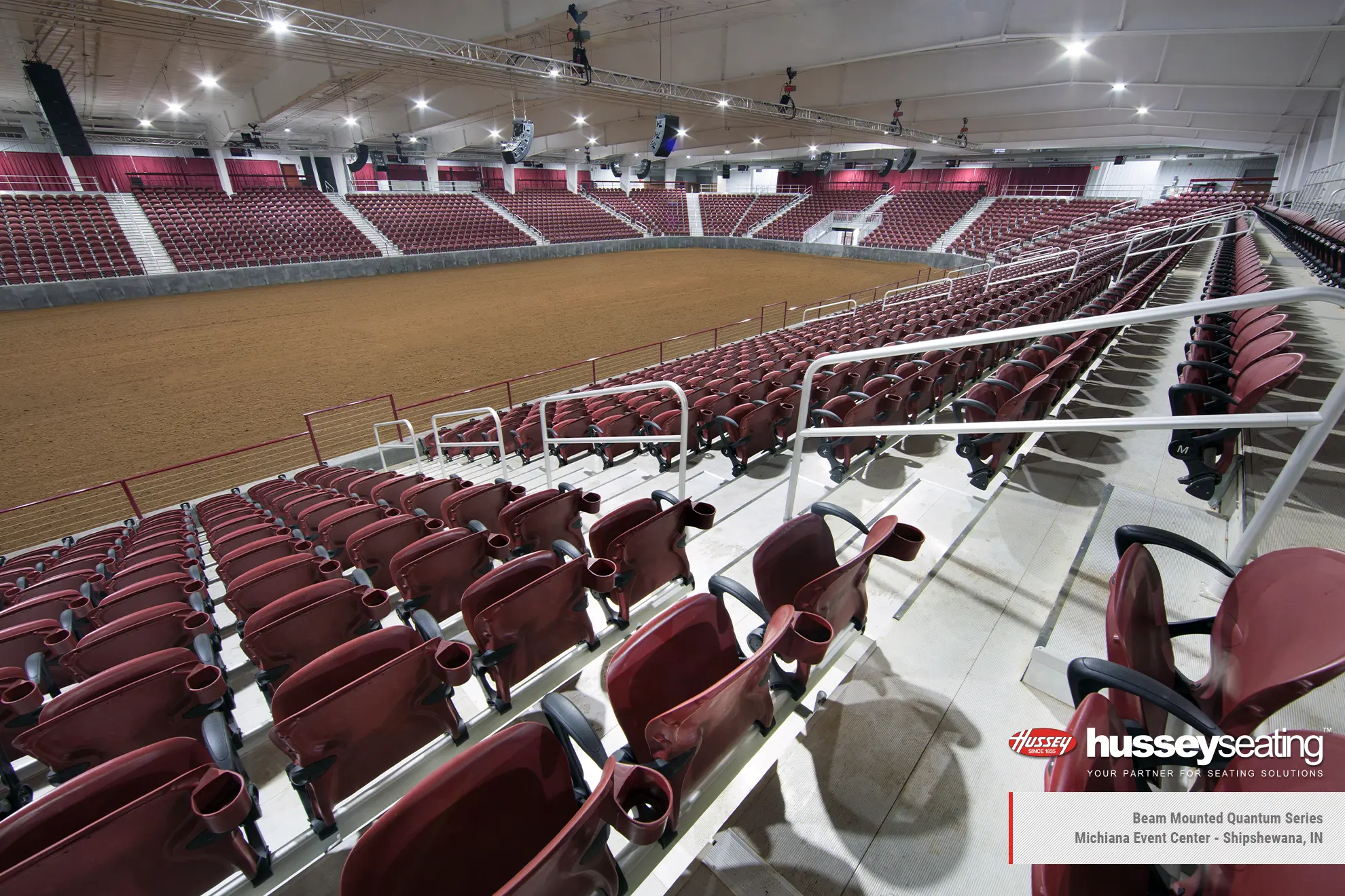 Michiana Event Center - Seating by Hussey Seating Company
