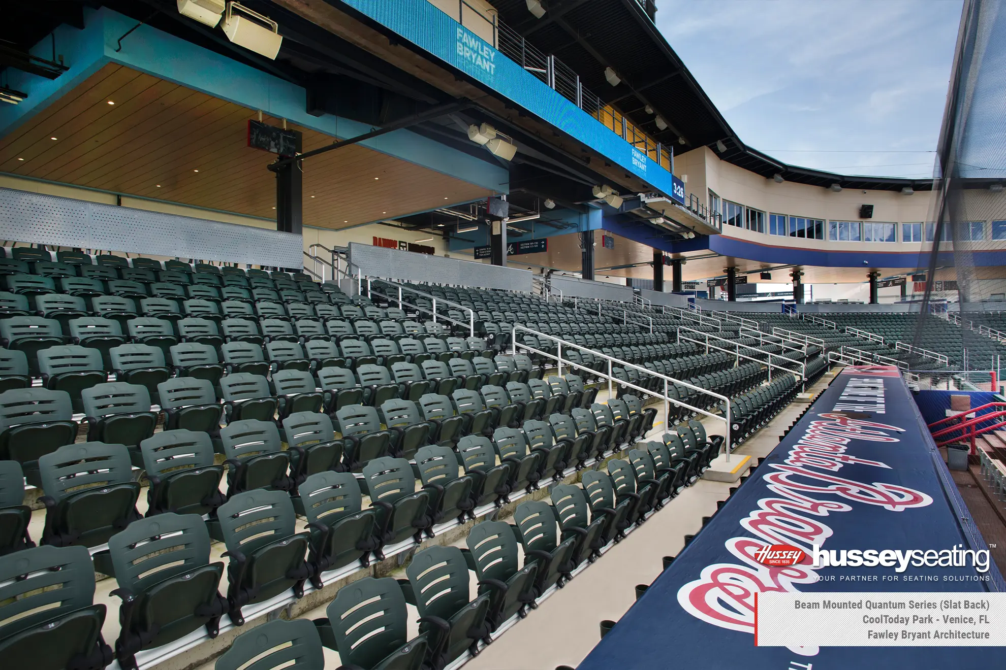 Outdoor Stadium seating built to last